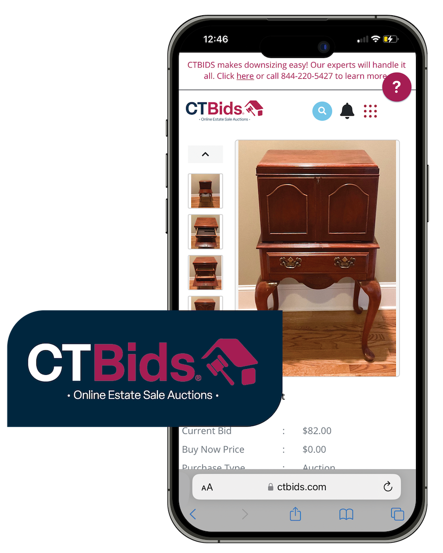 Connect with CTBids Online Auctions